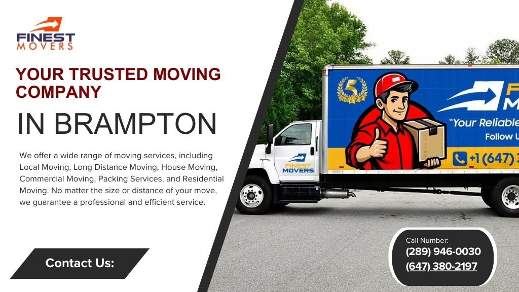 Affordable Local Moving Services in Brampton